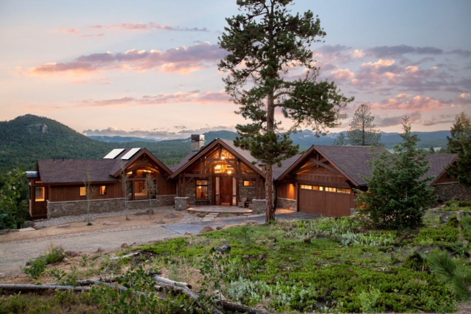 Twin Sisters Ranch - Colorado Timberframe