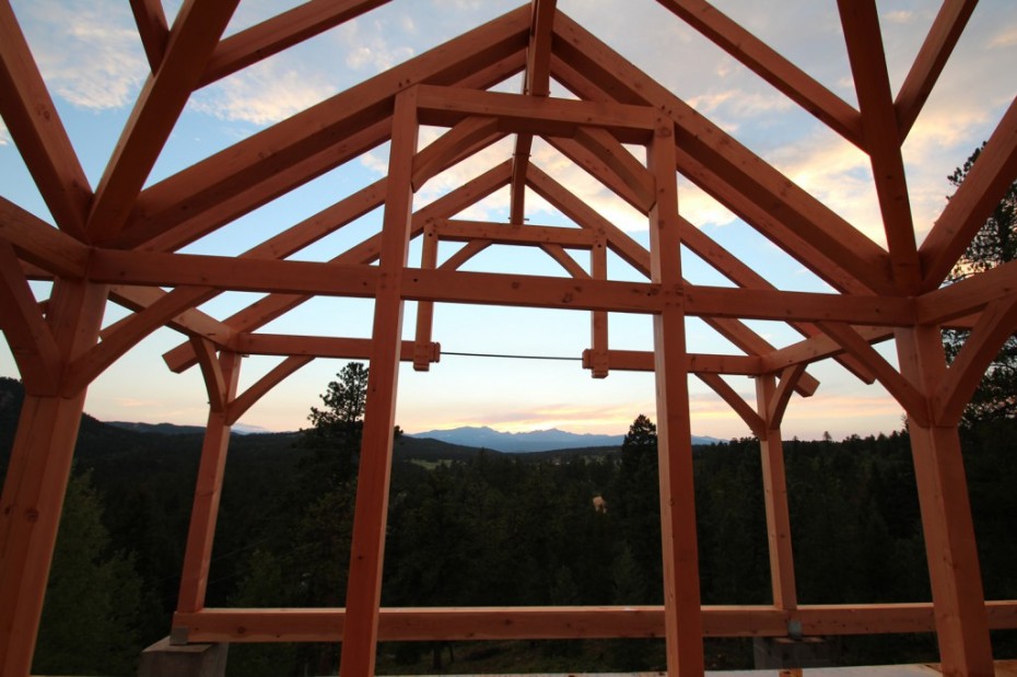 Twin Sisters Ranch - Colorado Timberframe