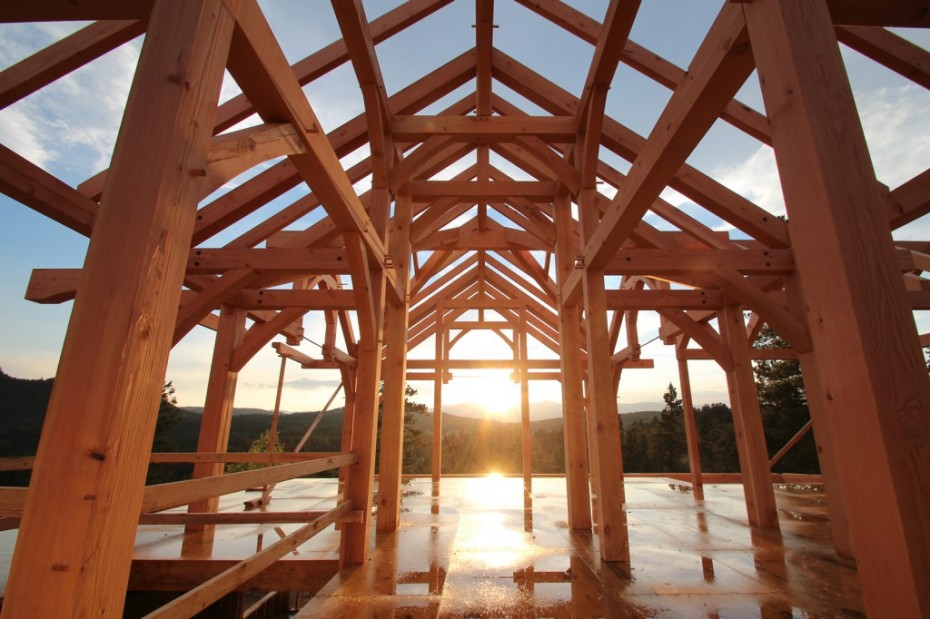 Twin Sisters Ranch - Colorado Timberframe