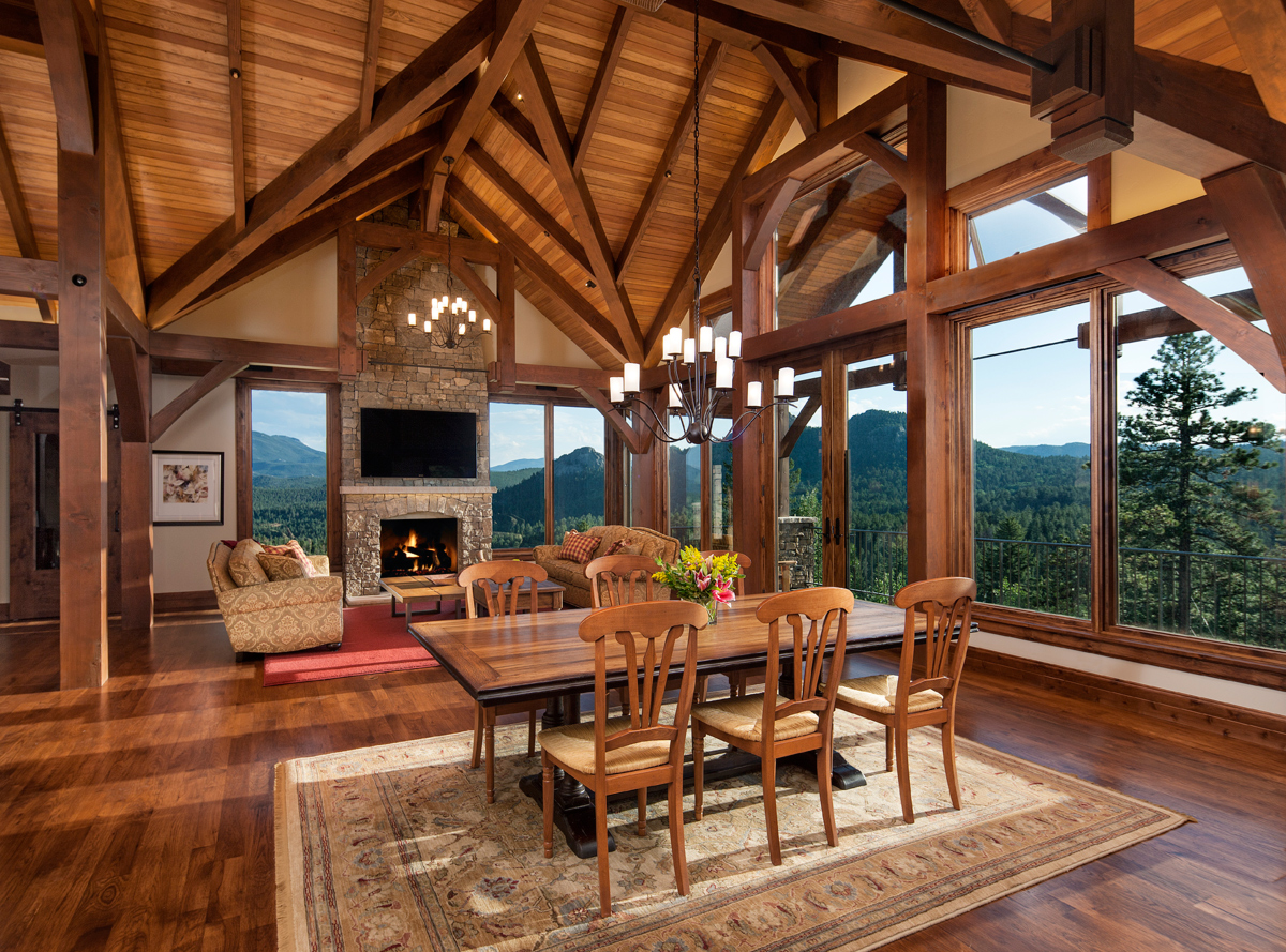 Twin Sisters Ranch - Colorado Timberframe