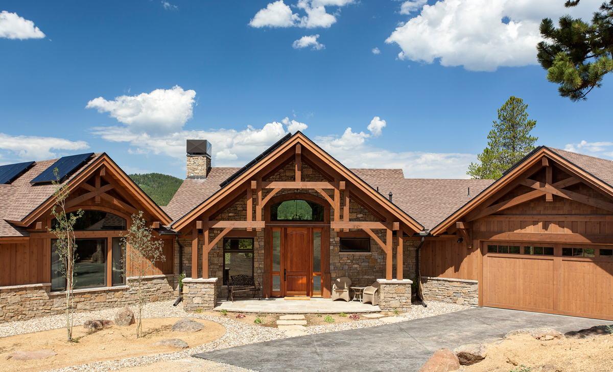 Twin Sisters Ranch - Colorado Timberframe
