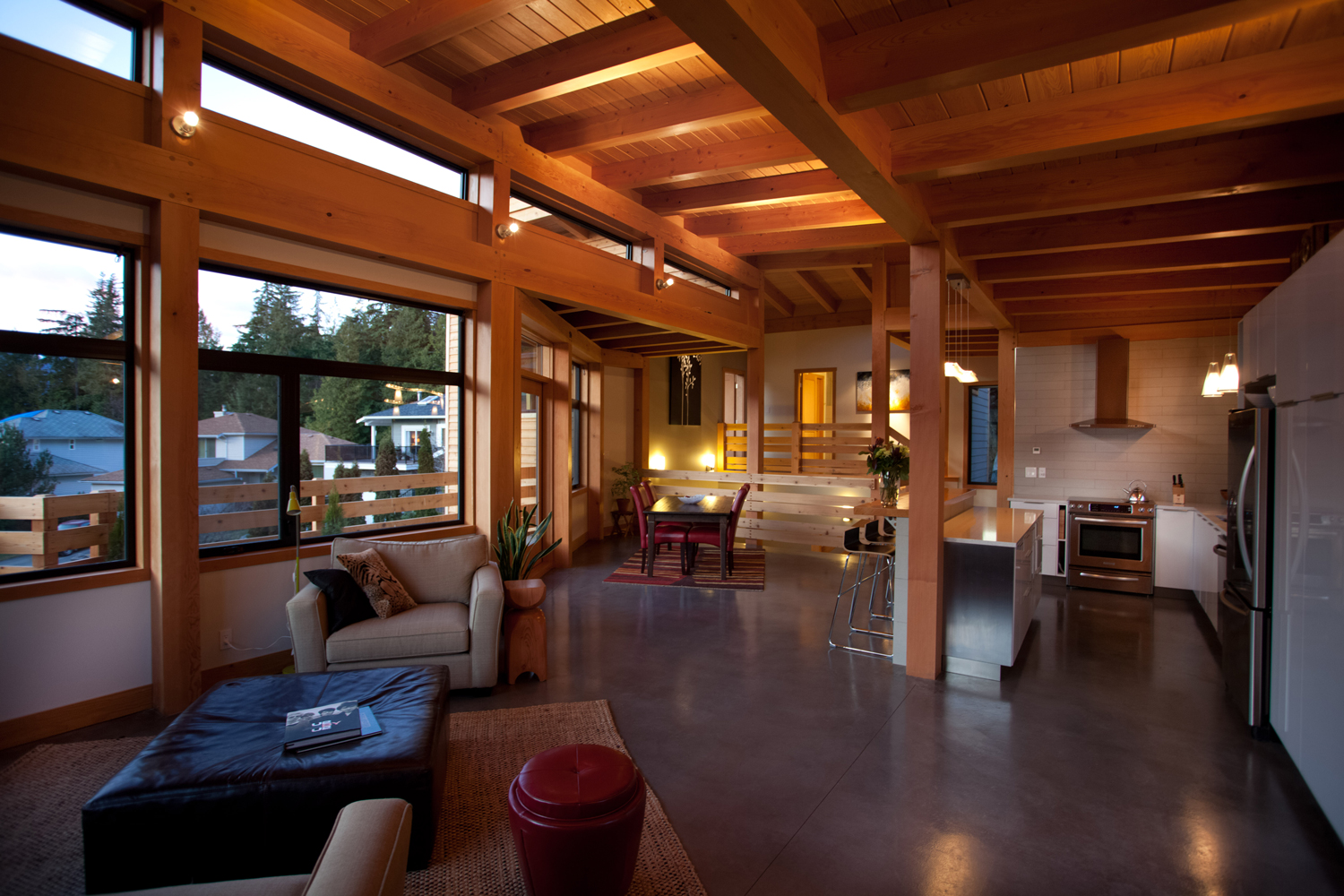 4 Common Elements Found in Mountain Modern Timber Frame Homes ...