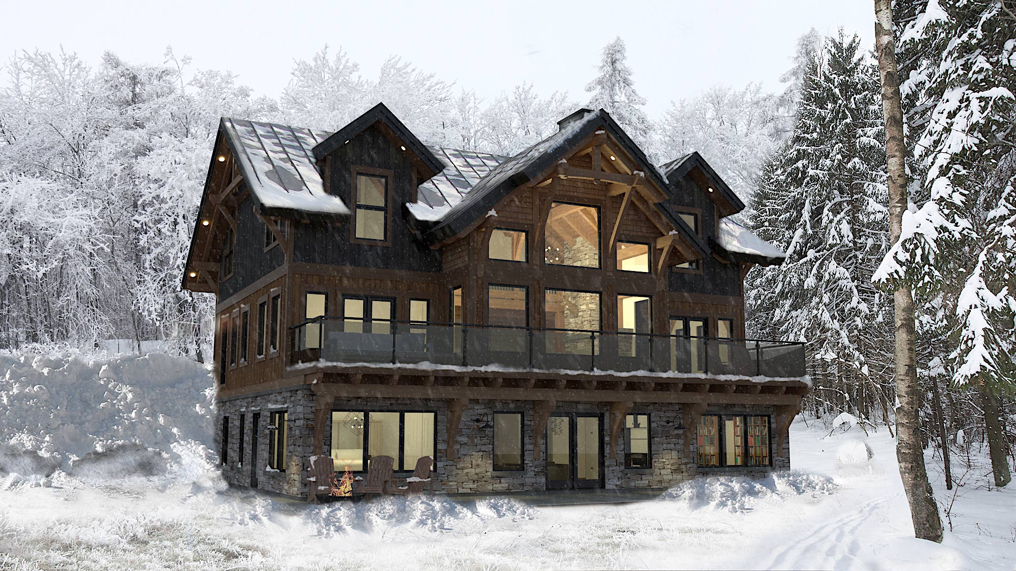 Glacier - Colorado Timberframe