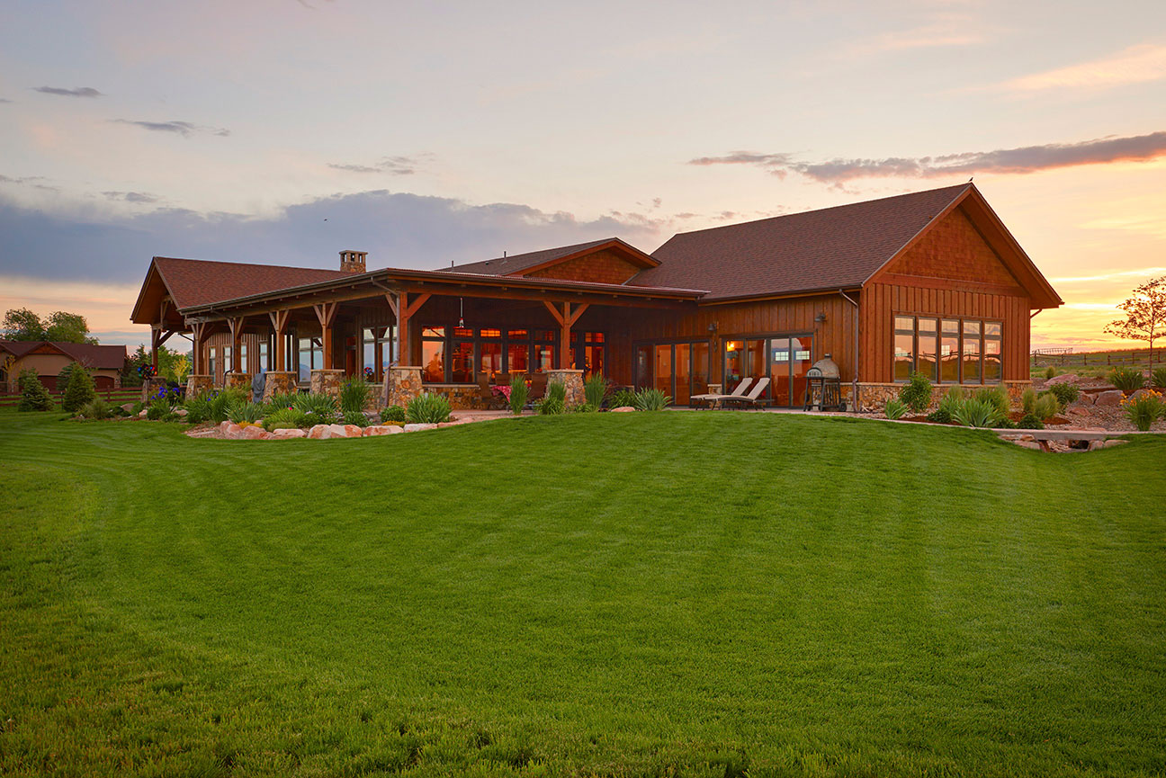 Back Porch Ranch - Colorado Timberframe