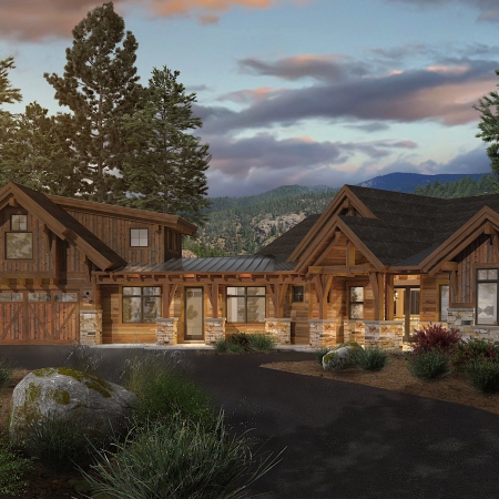 Twin Sisters Ranch - Colorado Timberframe