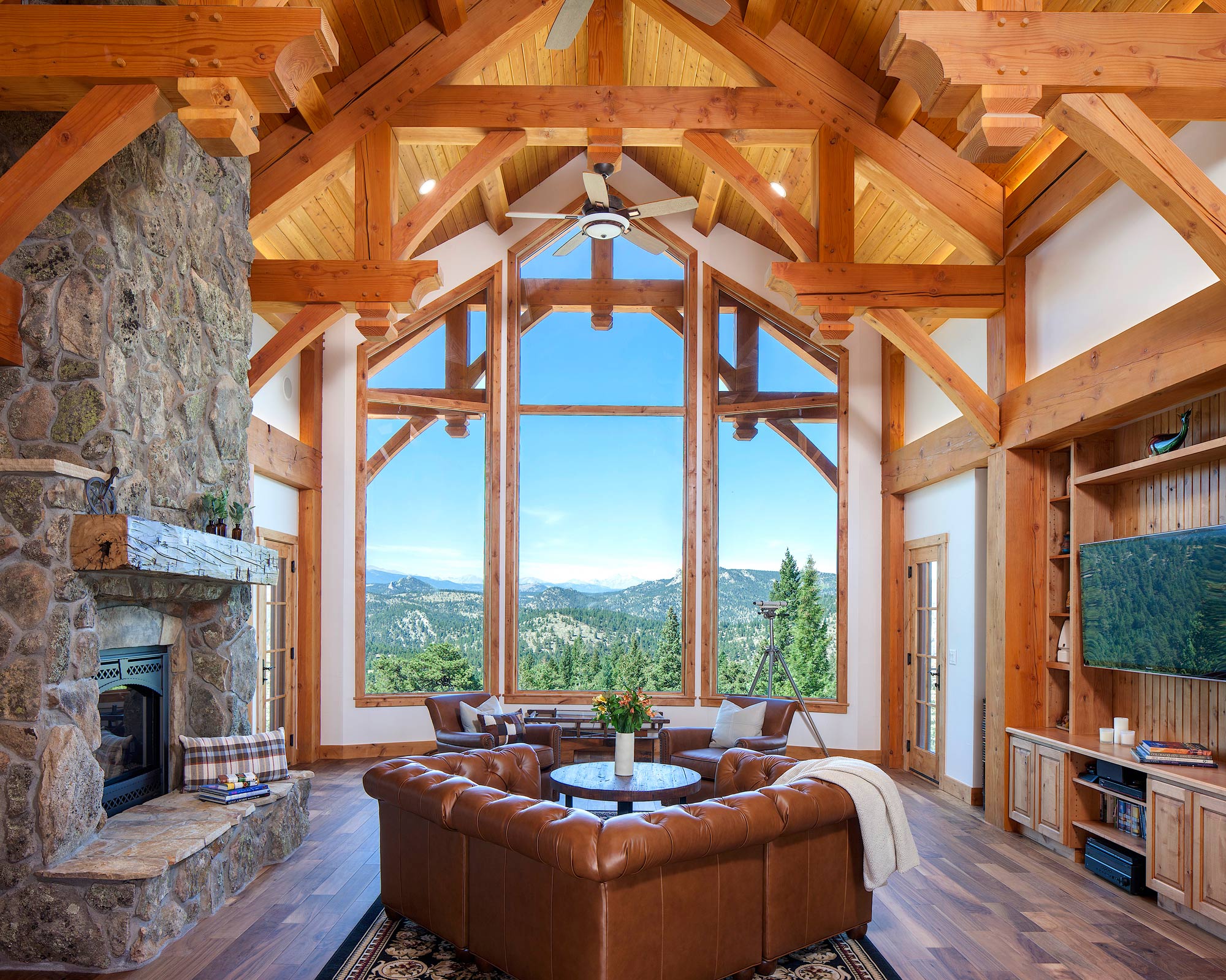 Sitting Bear Ranch - Colorado Timberframe