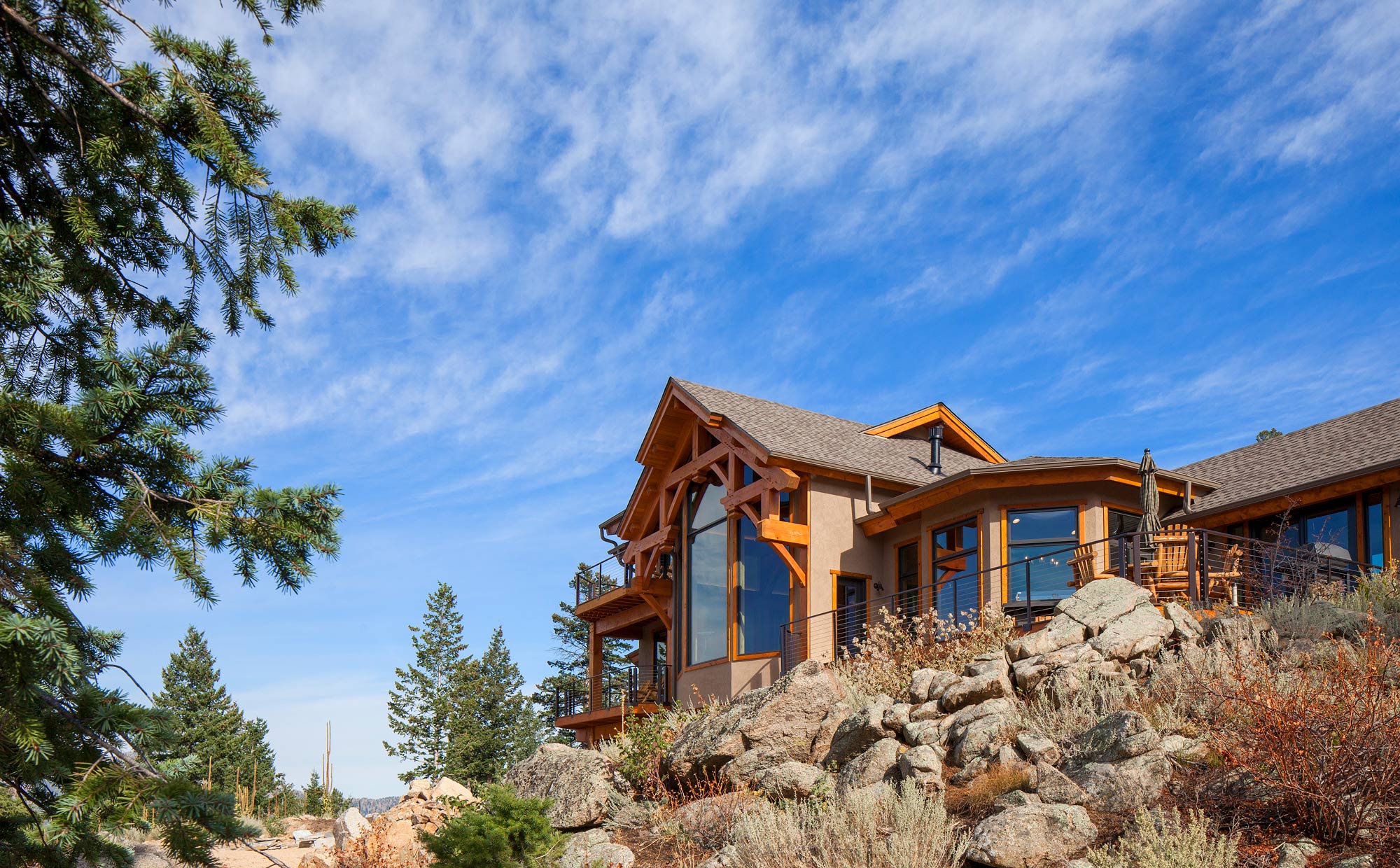 Sitting Bear Ranch - Colorado Timberframe