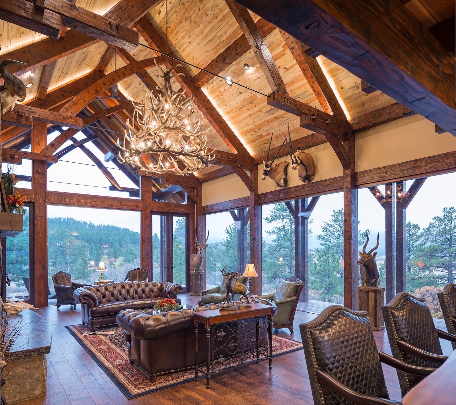 Lions Tale Ranch - Colorado Timberframe