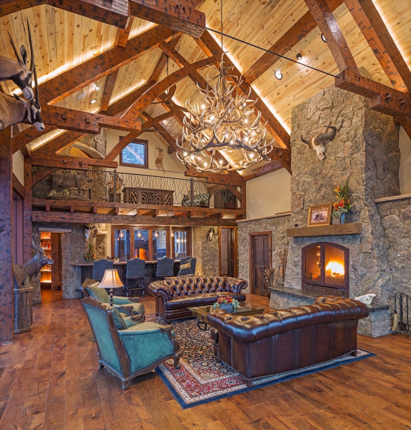 Lions Tale Ranch - Colorado Timberframe
