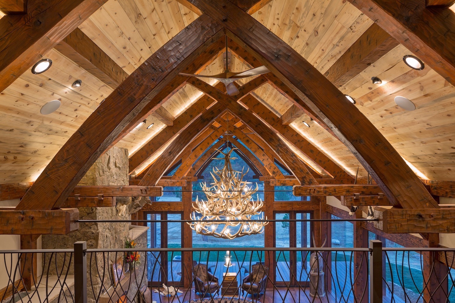 Lions Tale Ranch - Colorado Timberframe